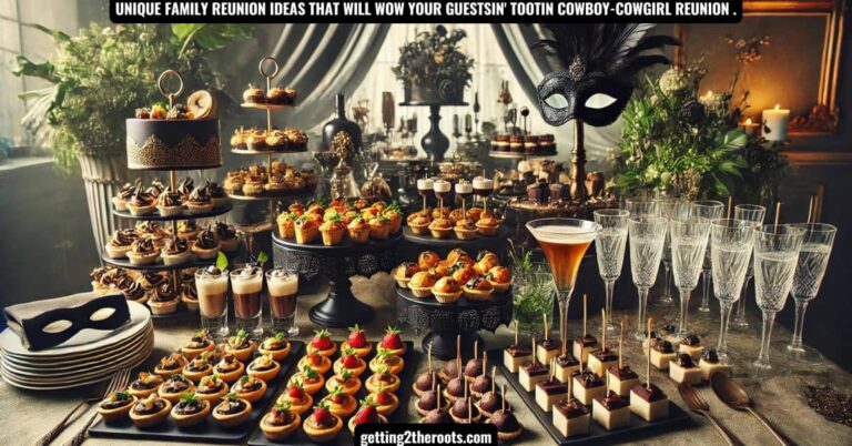 Unique Family Reunion Ideas That Will Wow Your Guests